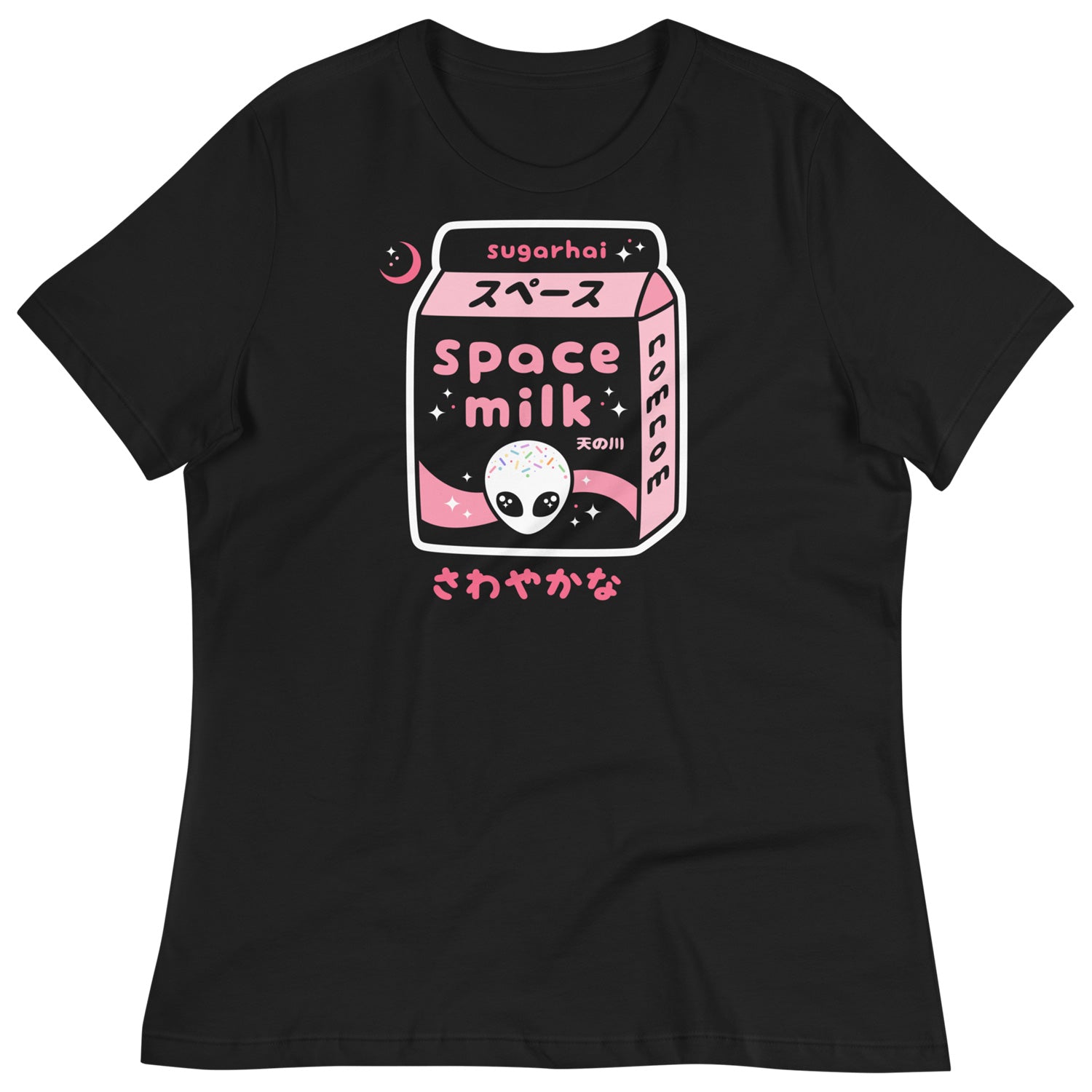 Pink Alien Milk Shirts | sugarhai