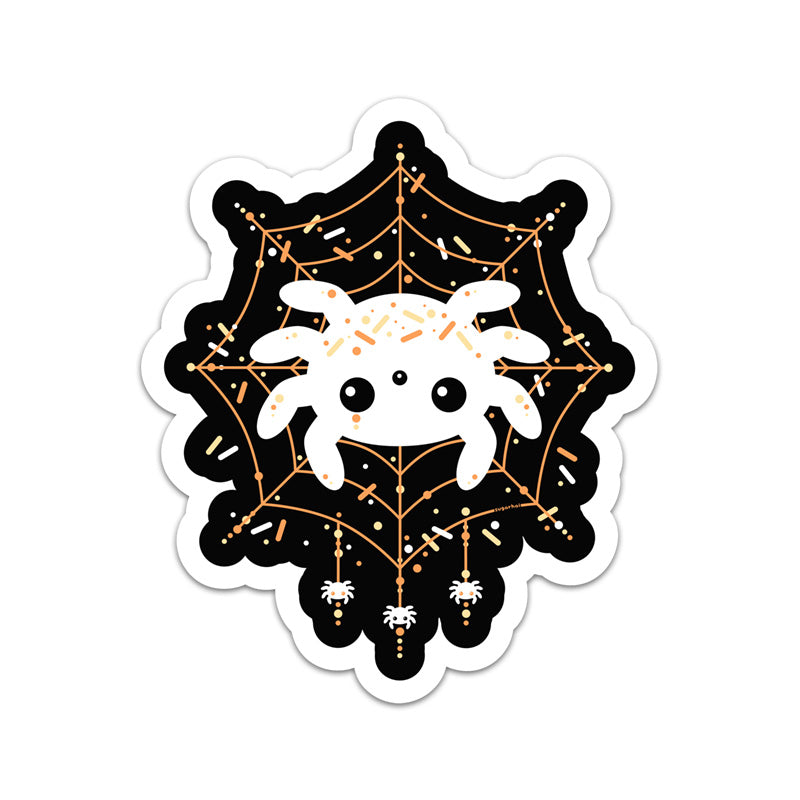 Candied Halloween Spider Stickers | sugarhai